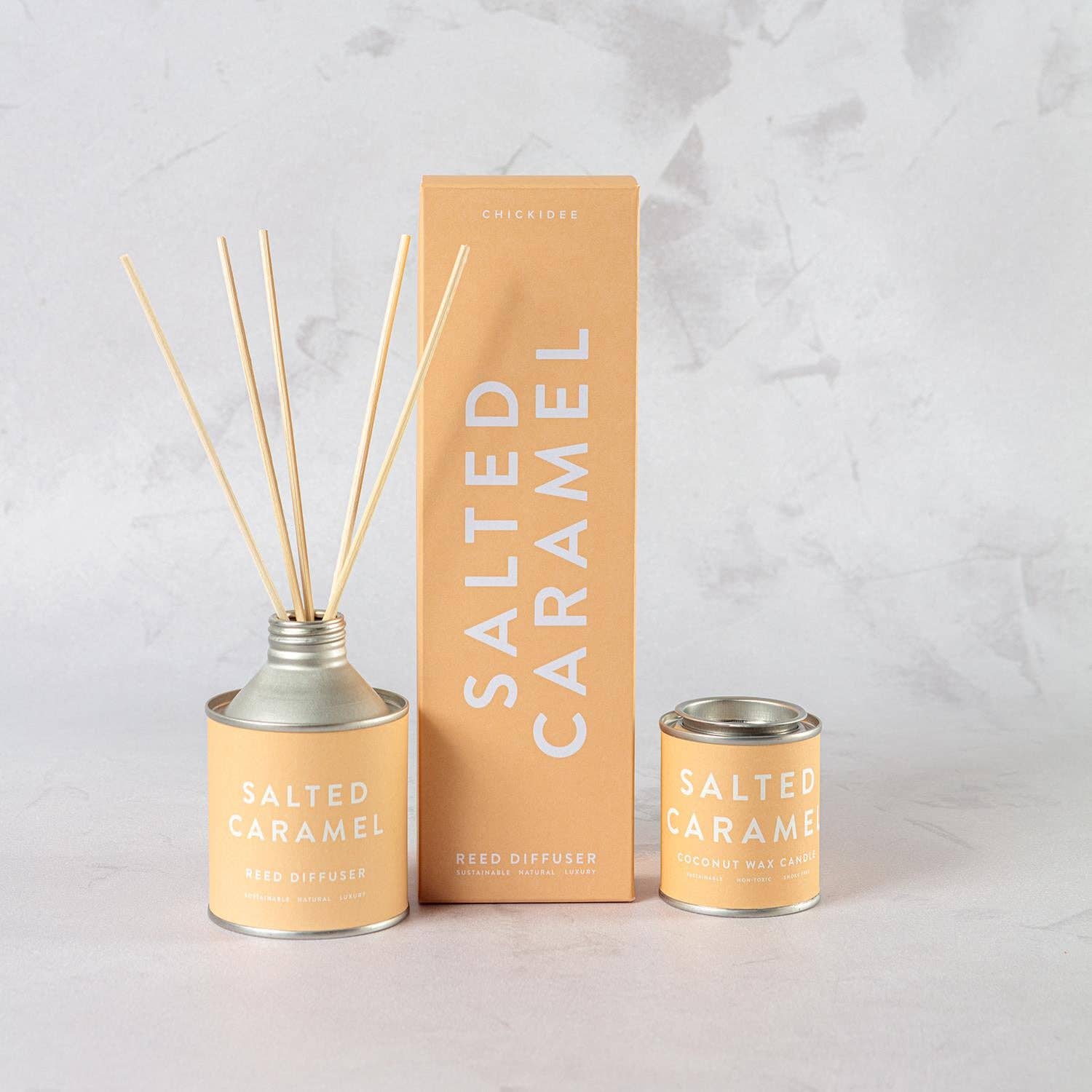 Salted Caramel Conscious Reed Diffuser – Bella Vibes And Co